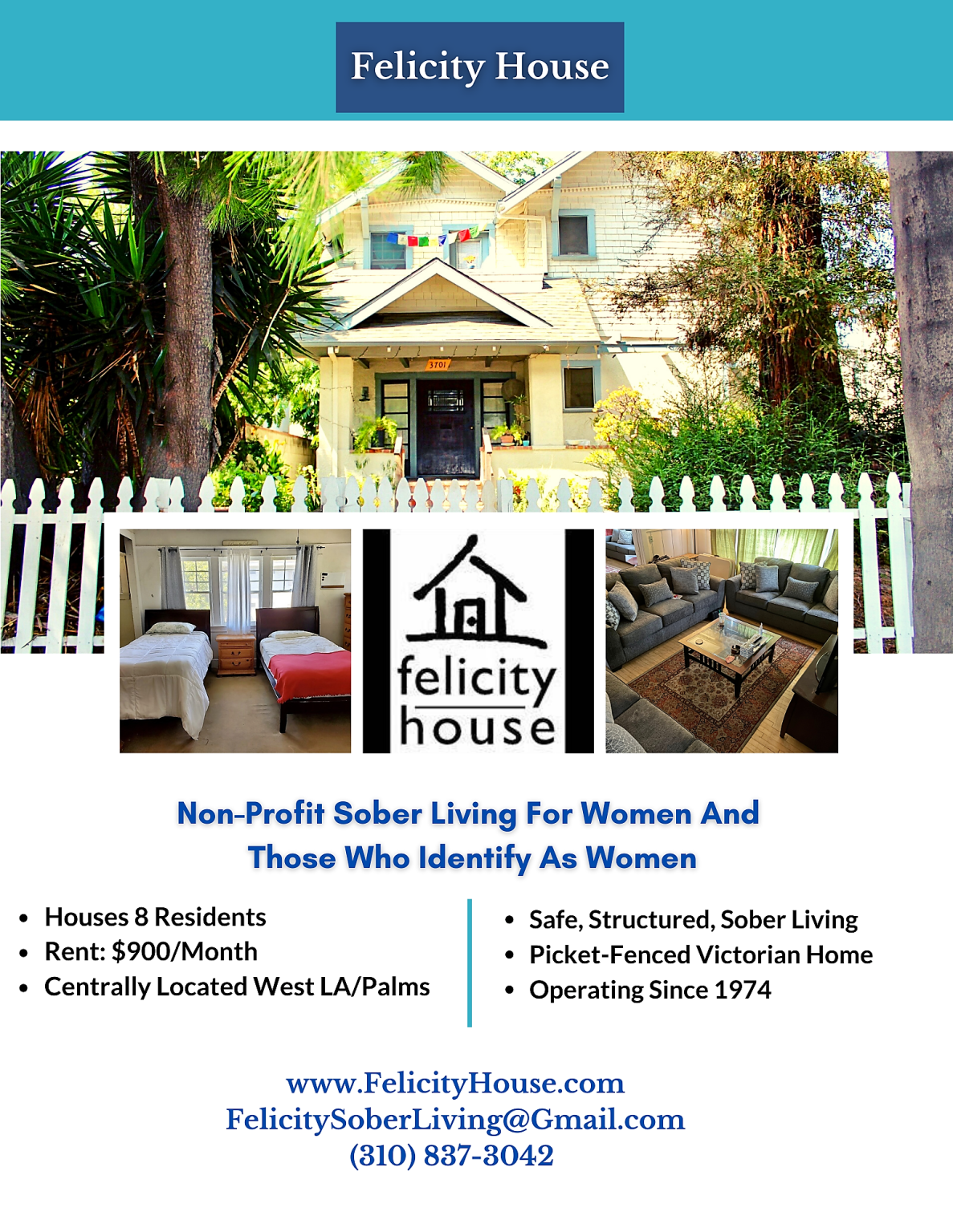 Felicity House Flyer